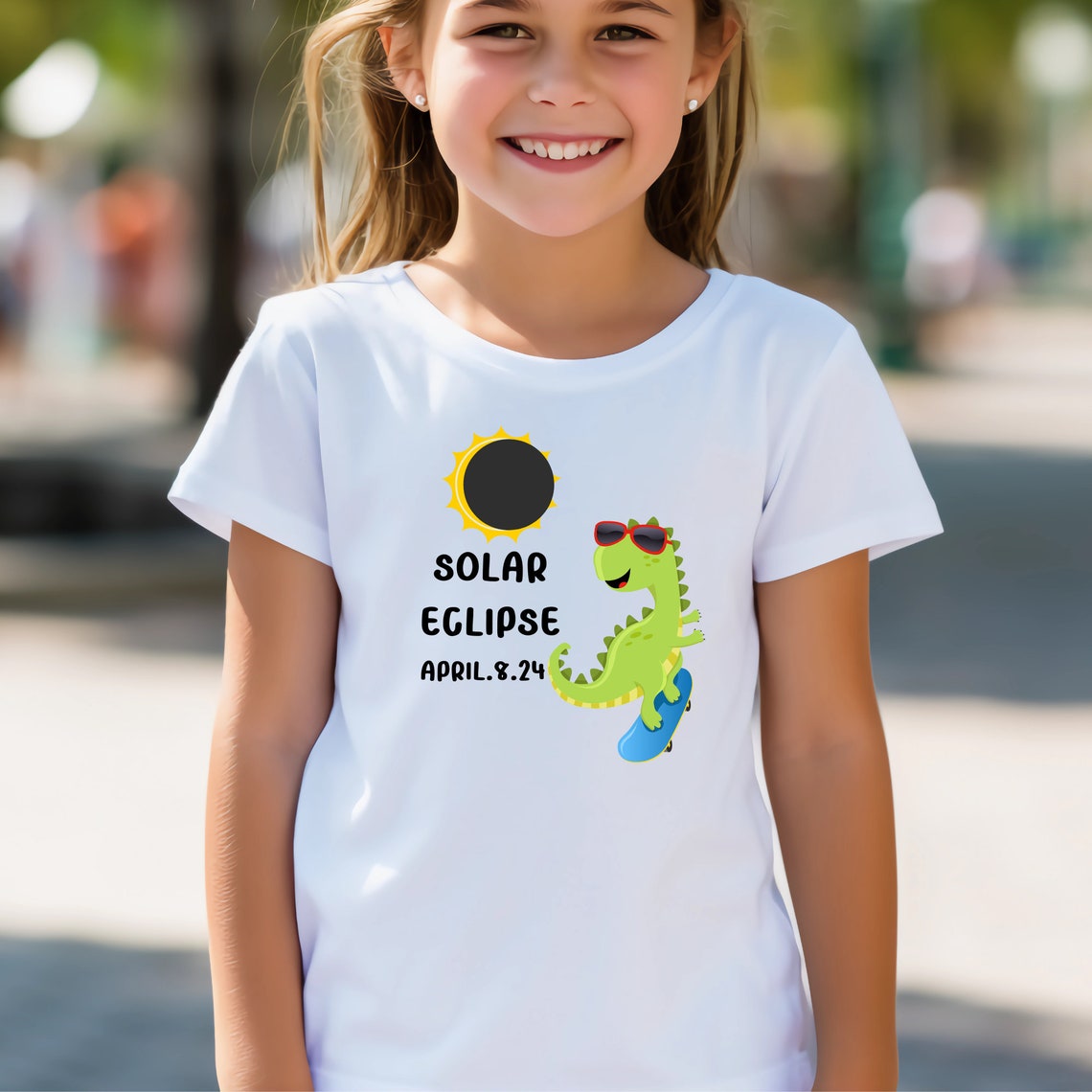 Dino Solar Eclipse 2024 Svg Png,solar Eclipse Shirt Svg,total Eclipse ...