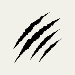 Claw Scratches SVG PNG, Claw Mark Svg, Tiger Scratch Svg, Animal ...
