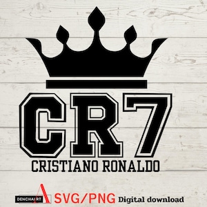 Cristiano Ronaldo CR7 SVG PNG , Cristiano Ronaldo CR7 Clipart ...