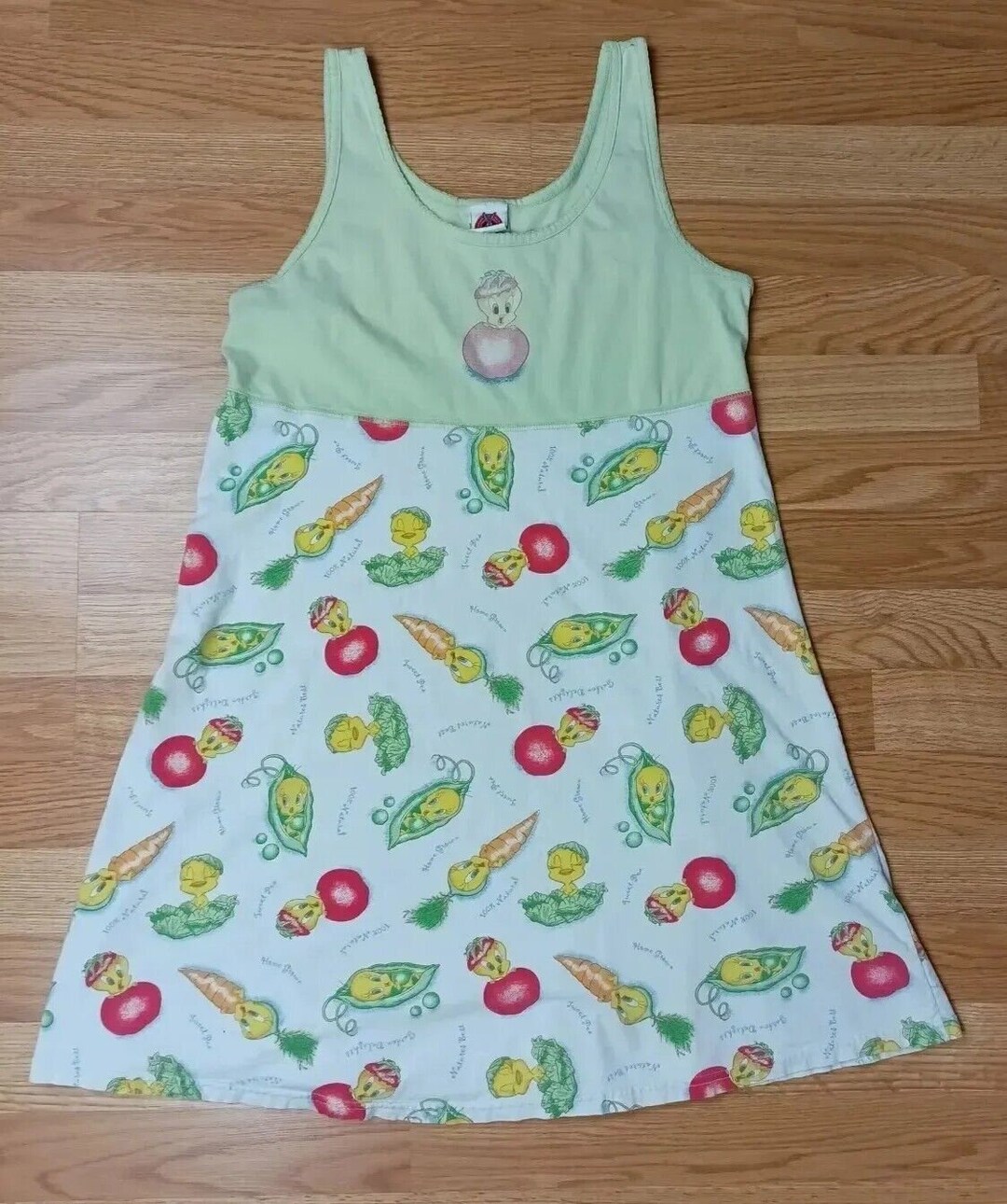 Vintage Women's Tweety Bird Dress Size L Looney Tunes - Etsy