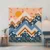 Mountain Range Quilt Pattern PDF: Modern Geometric Patchwork (digital ...
