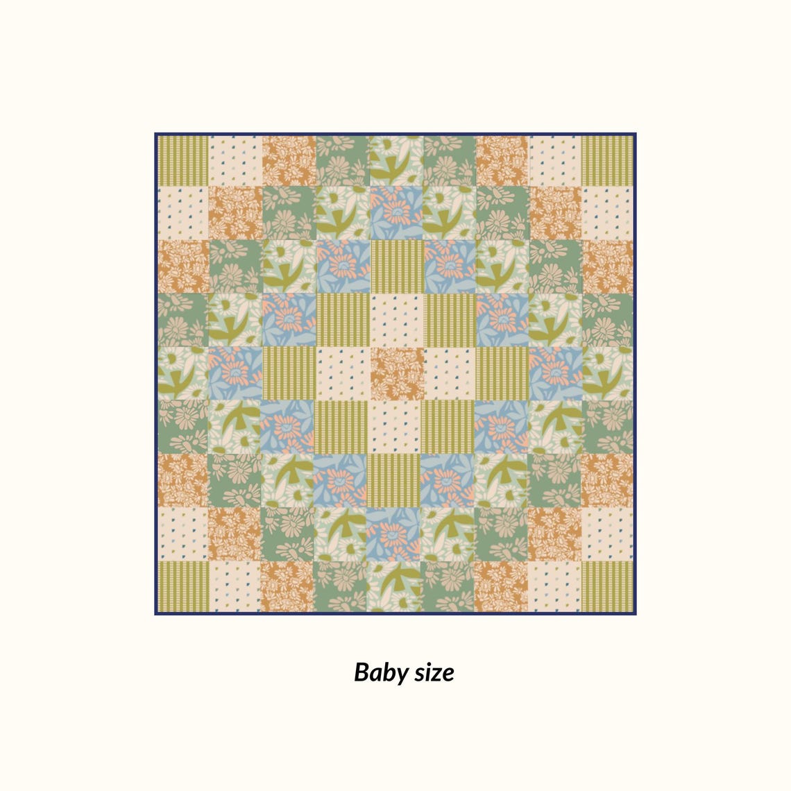 Oasis Quilt Pattern: Easy Beginner Quilting (PDF Pattern) - Etsy