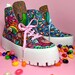 Candy Coated Sweet Tooth Cute Custom Hand Drawn Kawaii Art Platform ...