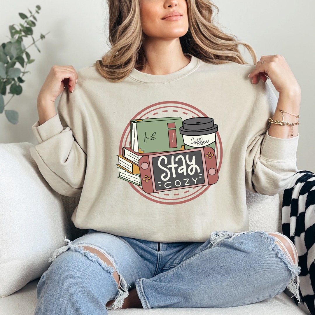 Cozy Gamer Sweatshirt | Cozy Gaming | Gamer Gifts | Cozy Gamer ...