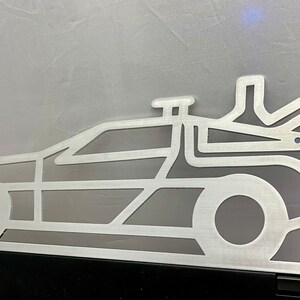 Delorean Aluminum Back to the Future - Etsy