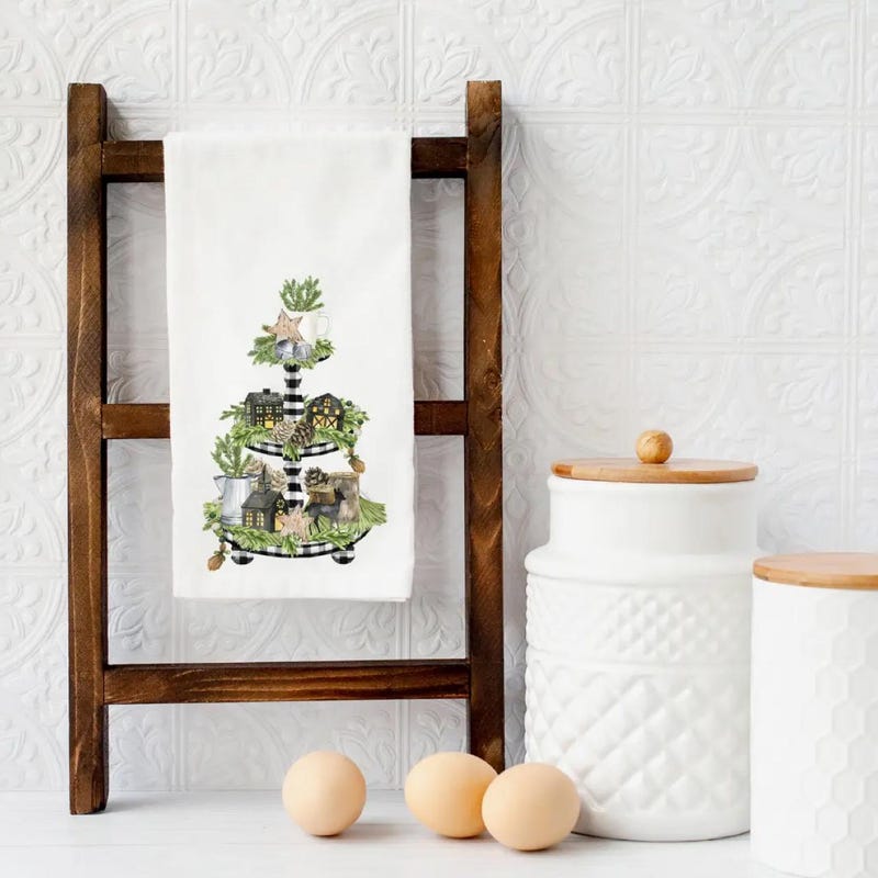 Dish Towel Ladder - Etsy