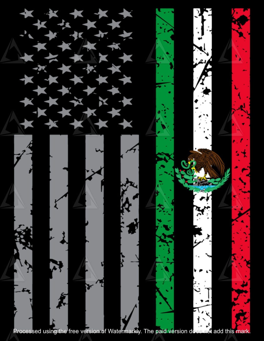 MAGA Mexicans Mexico Flag PNG Anti Deportation Printable Design for ...