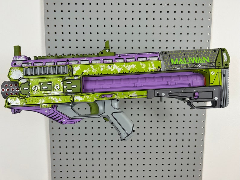 Nerf Rival Zeus With Lipo Battery MOD, Video Game Cosplay Inspired ...