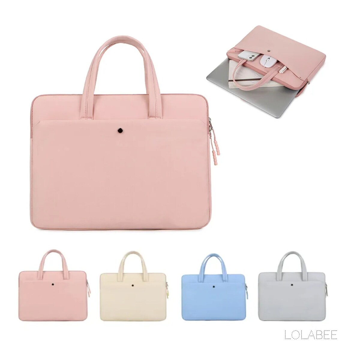 Laptop Bag in Light Blue Blue Laptop Case With Handles - Etsy