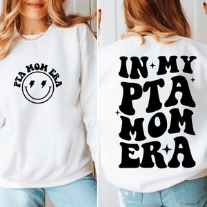 In My PTA Mom Era Svg Png, Pta Mom Era Svg, Mom Svg, Wavy Text Svg, Mom ...