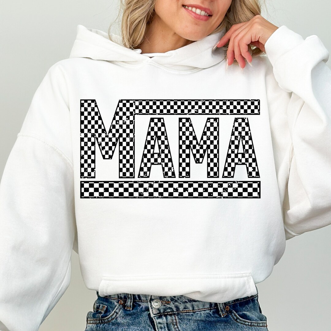 Checkered Mama Svg, Mama Svg, Retro Mama Svg, Mom Life, Mom Checkered ...