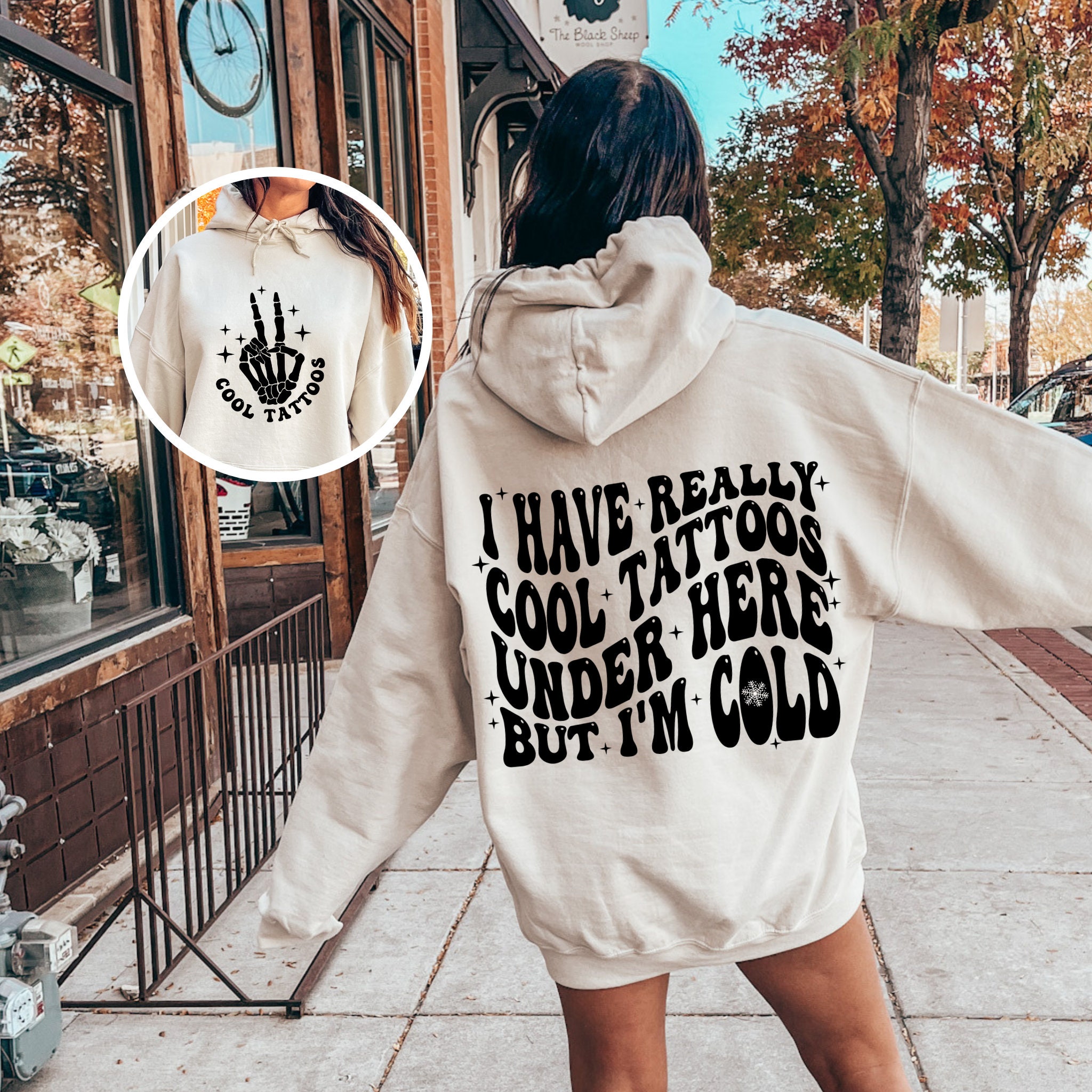 I Have Really Cool Tattoos Svg Png Retro Wavy Svg - Etsy UK