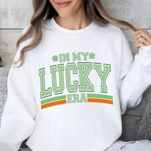 In My Lucky Era Svg Png, St Patricks Day Svg Png, Lucky Sublimination ...
