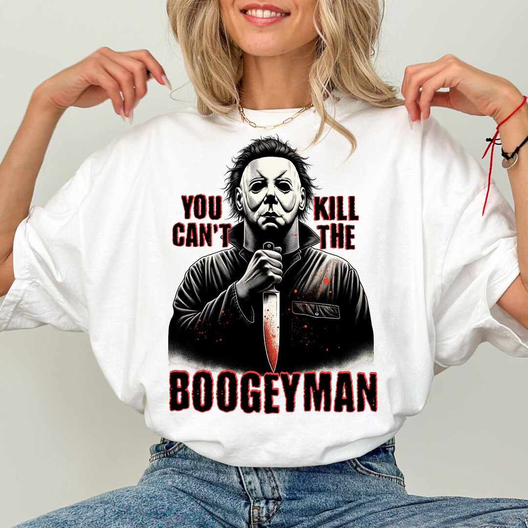 You Can't Kill the Boogeyman Png, Halloween Png, Retro Halloween Png ...