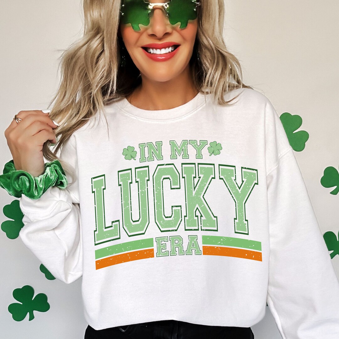 In My Lucky Era Svg Png, St Patricks Day Svg Png, Lucky Sublimination ...