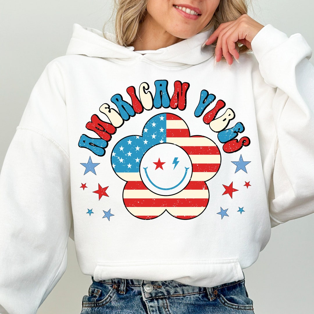 American Vibes Png, 4th of July Png, Retro America Png, USA Png ...