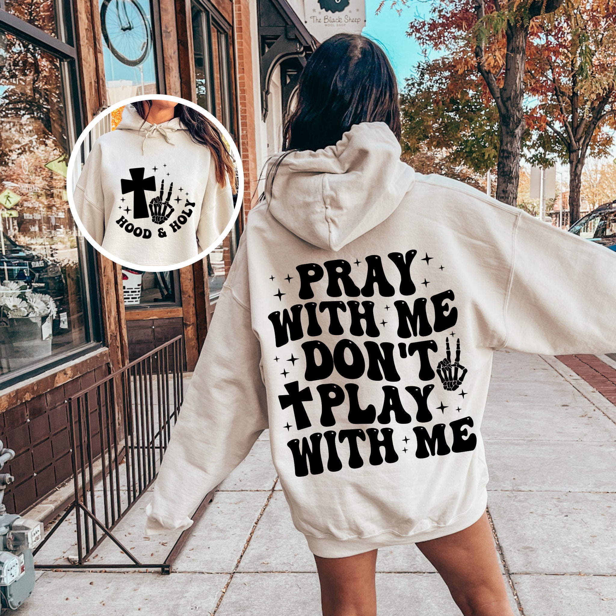 Pray With Me Svg Png Hood and Holy Svg Retro Wavy Svg - Etsy