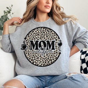 Mom Life Leopard Print Png, Mom Png, Mothers Day Png, Funny Mom Png ...