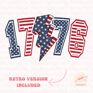 1776 PNG, USA 1776 Png, 4th of July Png, Fourth of July Png, Aamerica ...