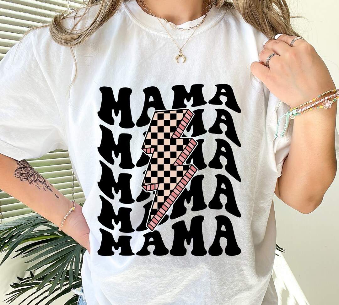 Mama Svg Png, Lighting Bolt Svg, Mom Life Svg, Mom Cut File, Mama ...