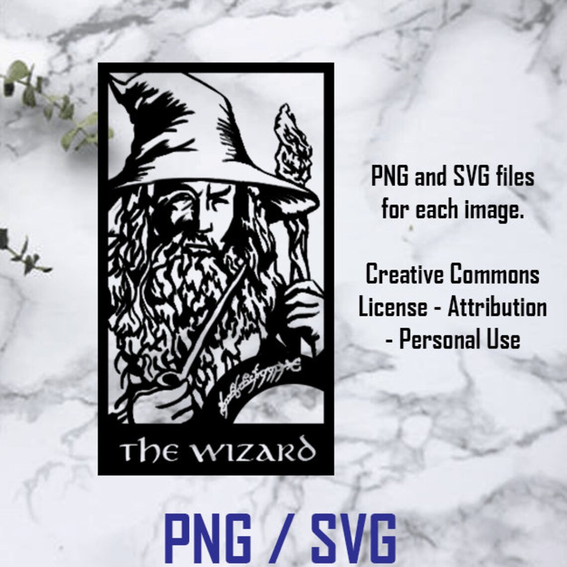 LOTR Svg Bundle Set 1. the Wizard, the Tower and the Cursed ...