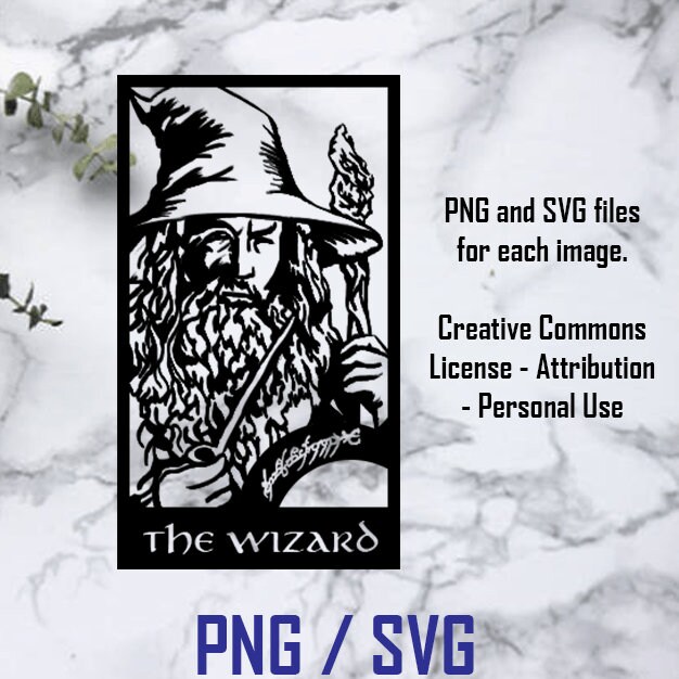 LOTR Svg Bundle Set 1. the Wizard, the Tower and the Cursed ...