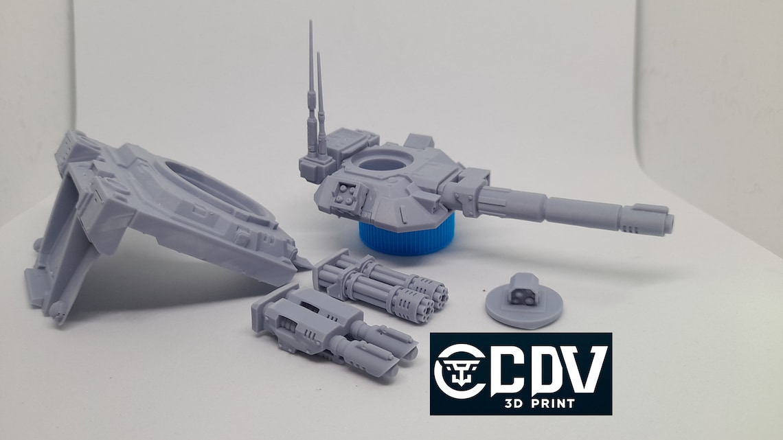 Gladiator Space Marine Tank Turret Conversion Kit - Etsy