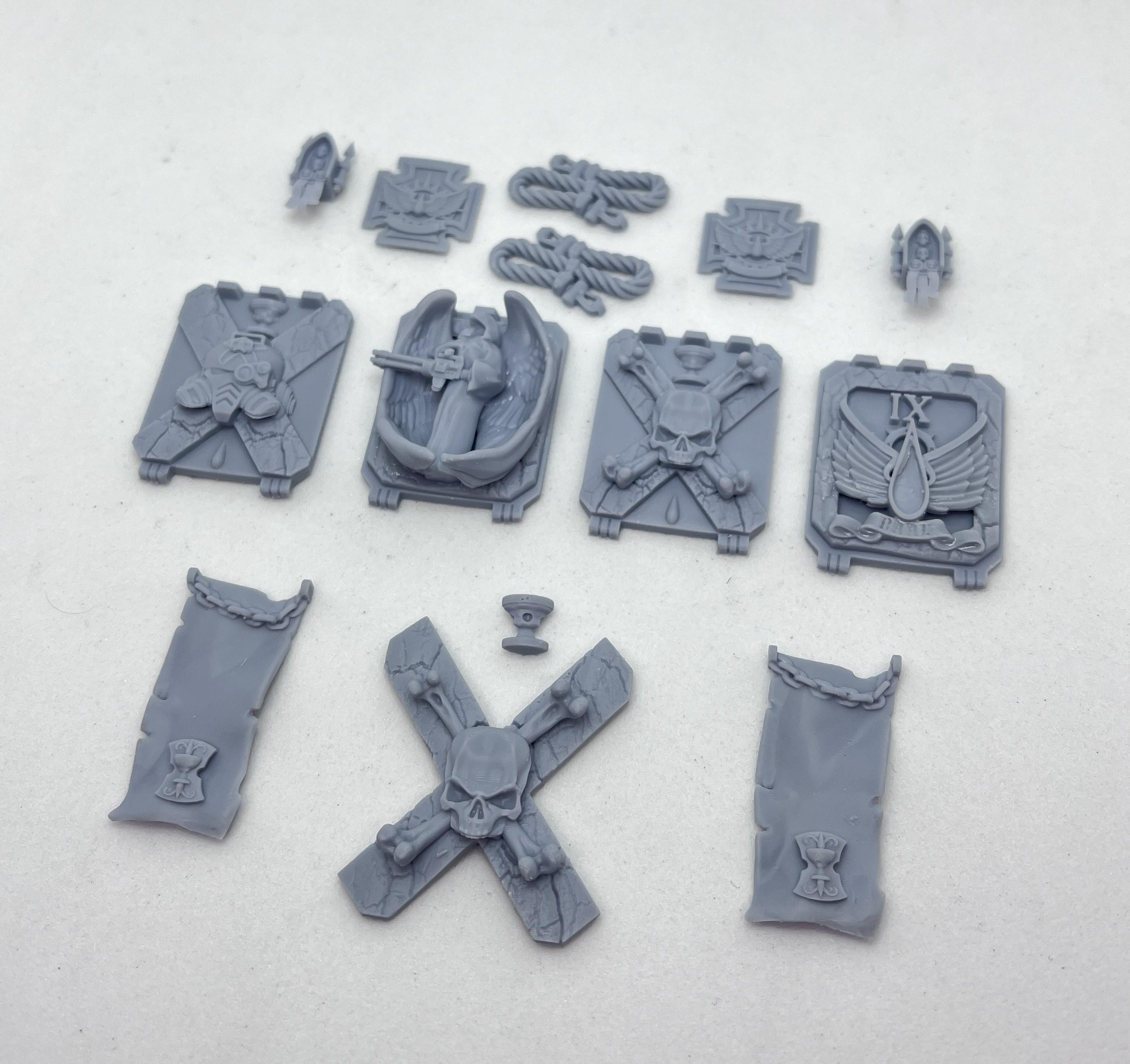 Rhino Upgrade Visual Kit for Blood Angels Bits Resin 4k - Etsy