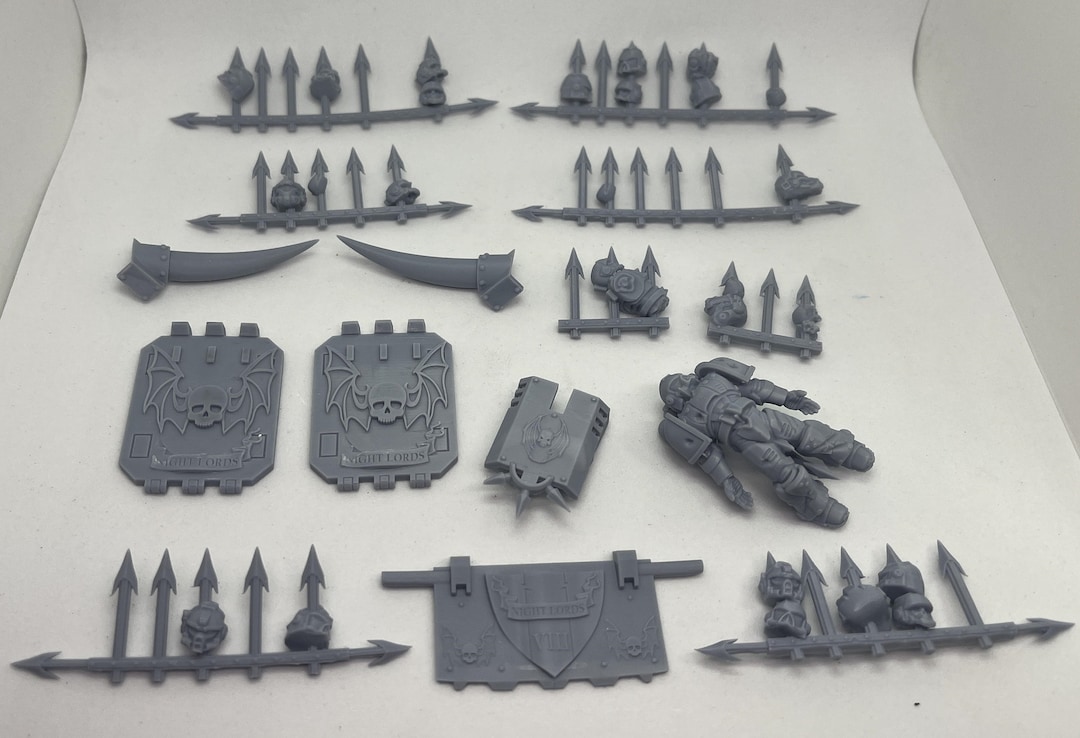 Visual Improvement Kit for the Night Lords Chapter - Etsy UK
