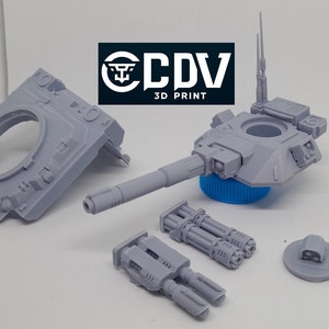 Gladiator Space Marine Tank Turret Conversion Kit - Etsy