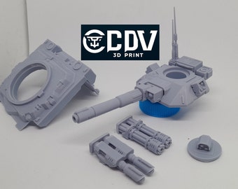 Lancer Tank Turret Conversion Kit - Etsy