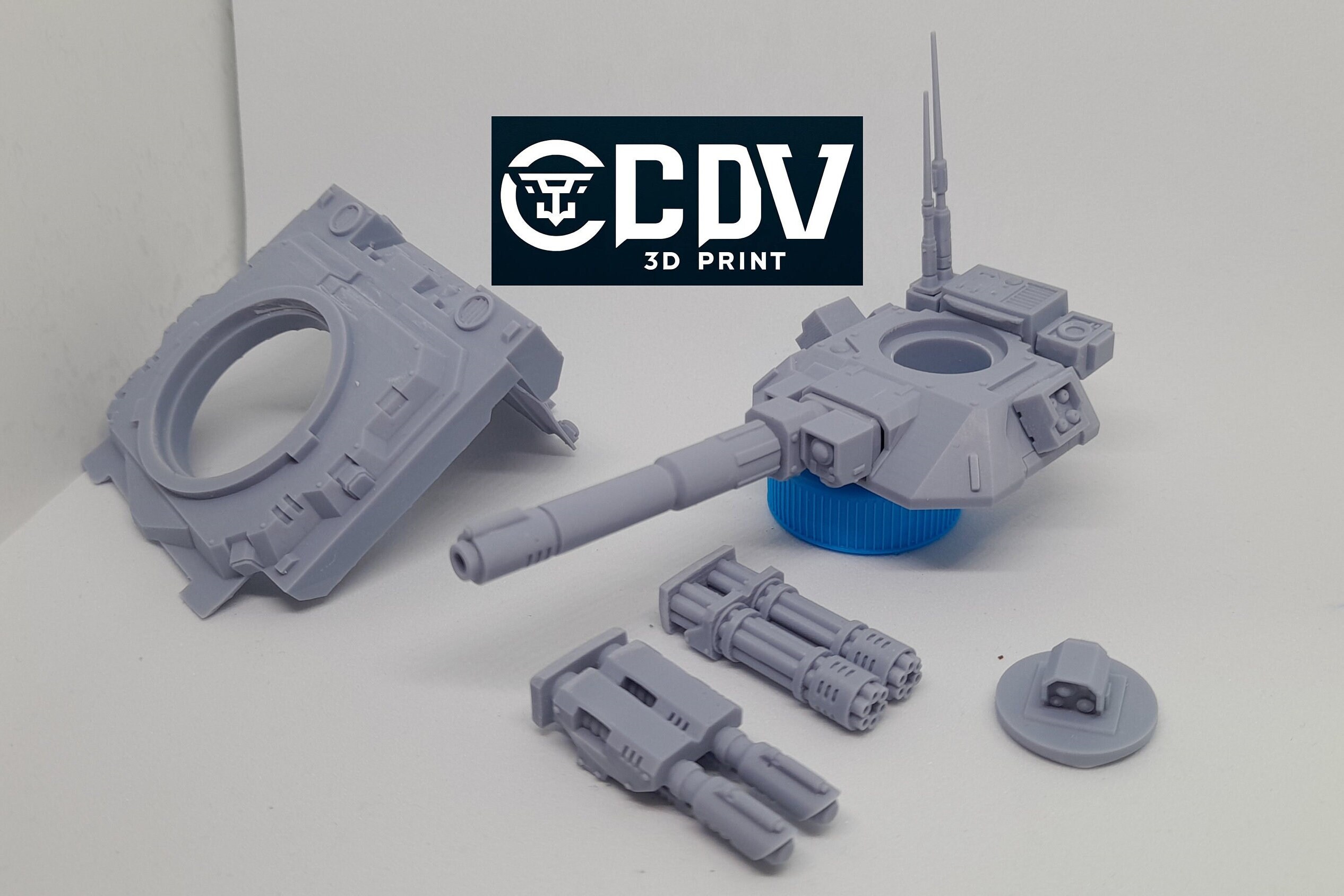 Gladiator Space Marine Tank Turret Conversion Kit - Etsy