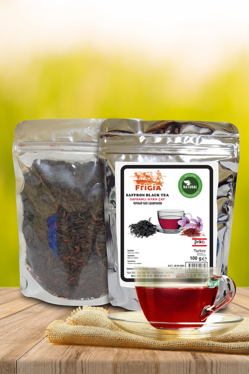 BLACK TEA, Teas With Saffron Handmade Black Tea Blends Super Terrycan ...