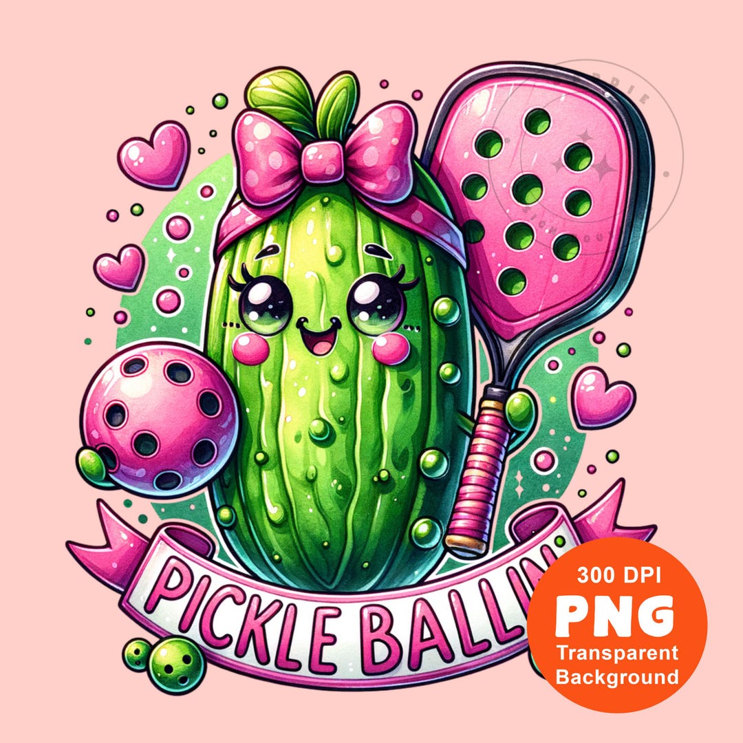 Pickle Ballin PNG Cute Funny Pickleball Png Sublimation Design Trending ...