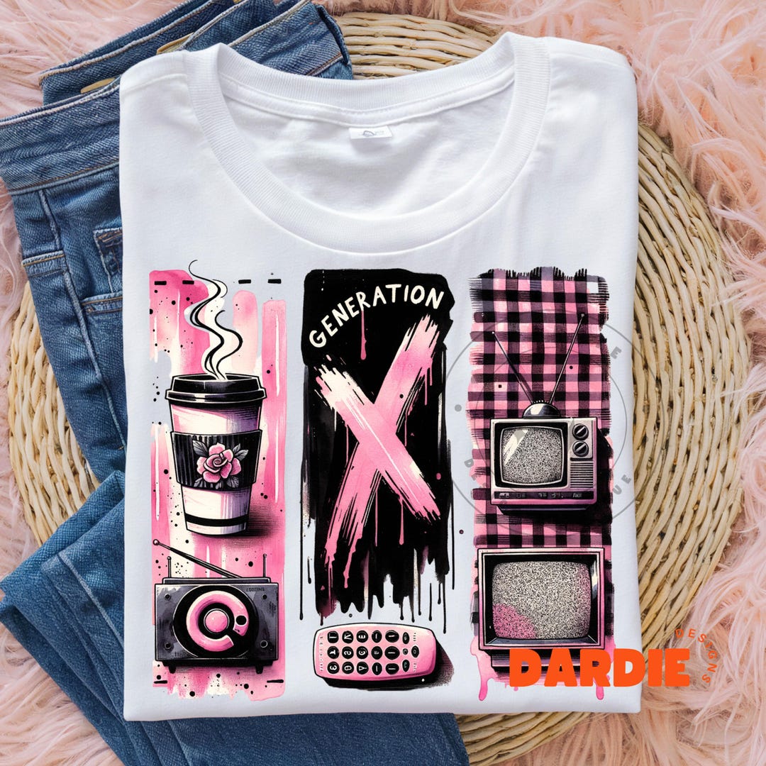 Generation X PNG 90s Retro Vintage Old Technology Gen X Funny Quotes ...