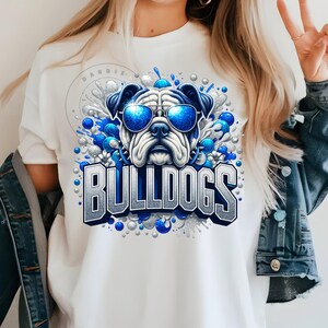 Bulldogs PNG Mascot Png Bulldogs Png Bling Glitter Bulldog School ...