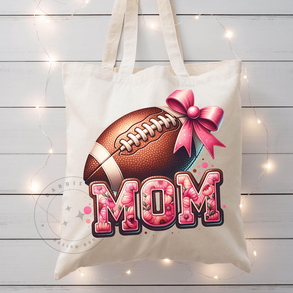 Fall Coquette Football Mom PNG Pink Cheetah Pink Bow Sports Mom ...