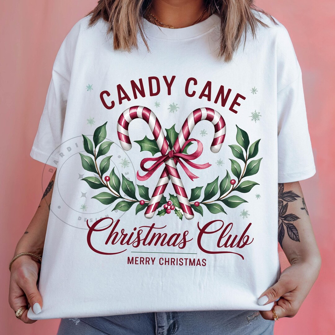 Candy Cane Christmas Club PNG Christmas Season Png Trending Christmas ...