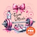 Gym Mode PNG Cute Workout Gym Rat Personal Trainer Fitness Gym Love ...