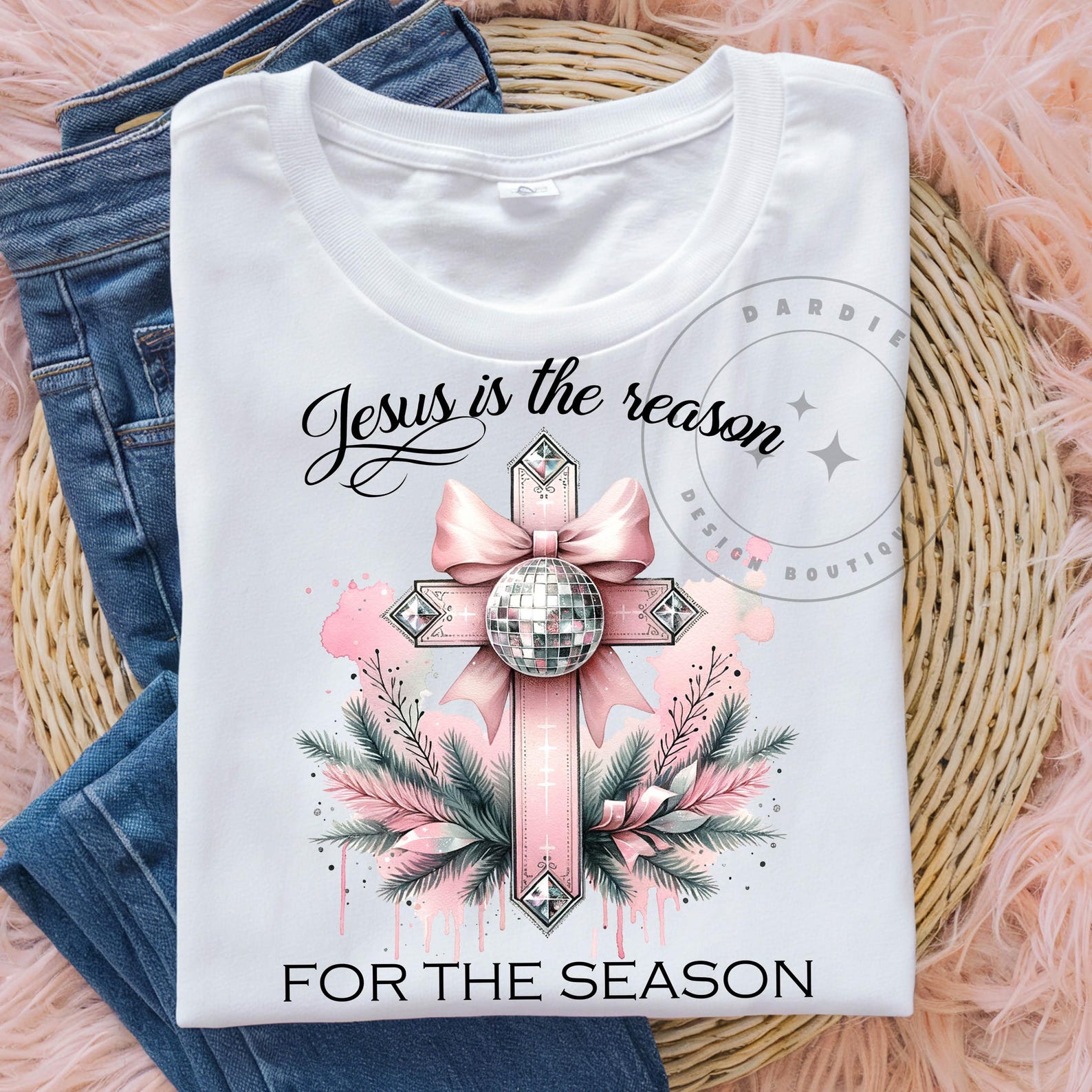 Pretty Coquette Cross PNG Jesus Png Religious Christian Christmas Png ...