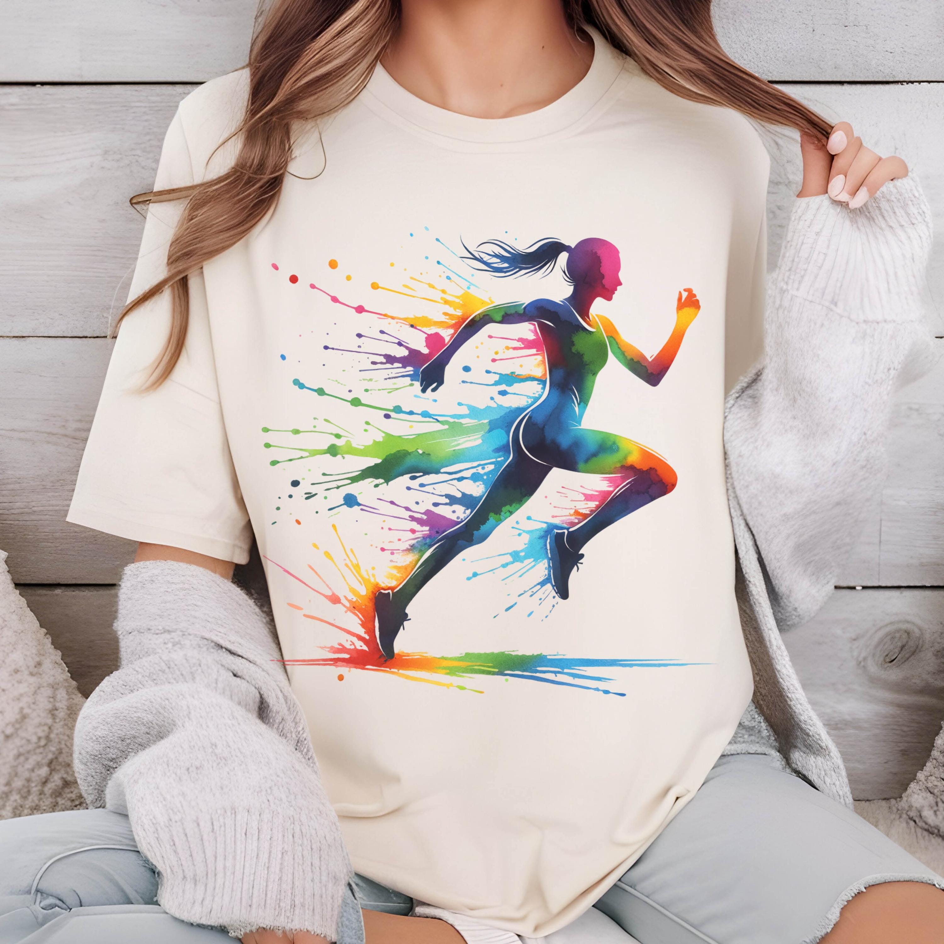 Runner PNG Running Png Marathon Runner Shirt, Athlete Shirt Png ...