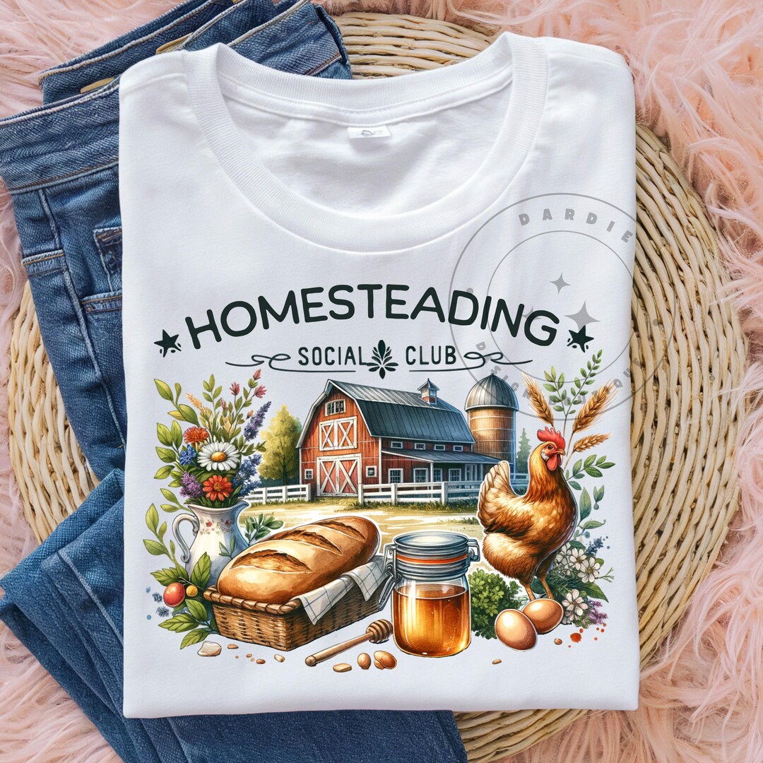 Homesteading Social Club PNG Home Sweet Homestead Png Farming Farm ...