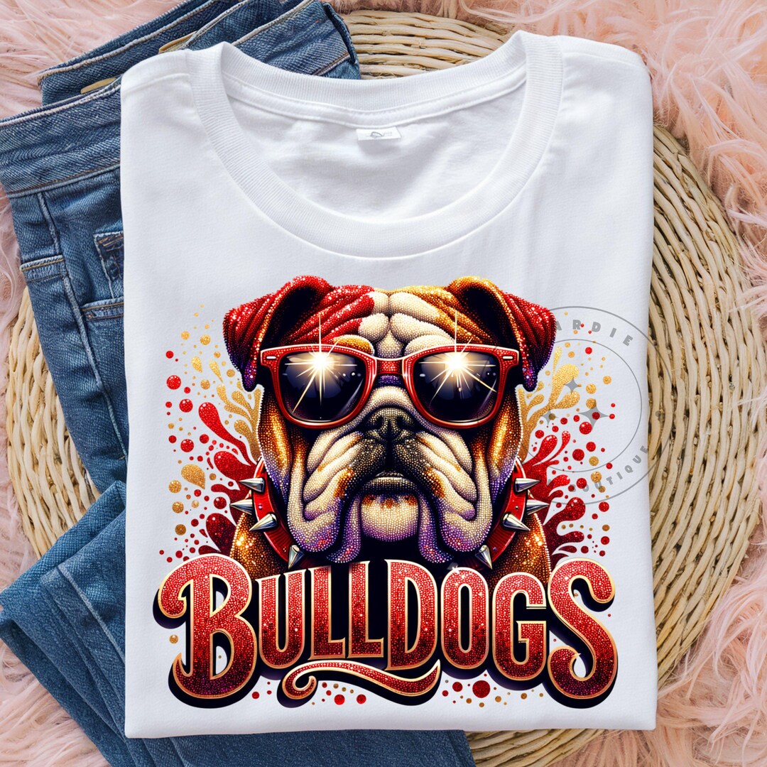 Bulldogs PNG Mascot Png Bulldogs Png Bling Glitter Bulldog School ...
