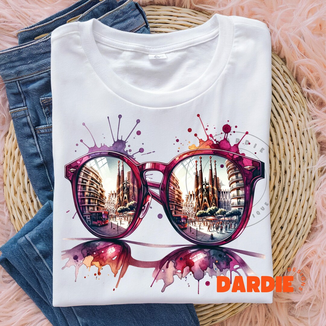 Barcelona Spain Vacation PNG Spanish Sunglasses Retirement Family ...