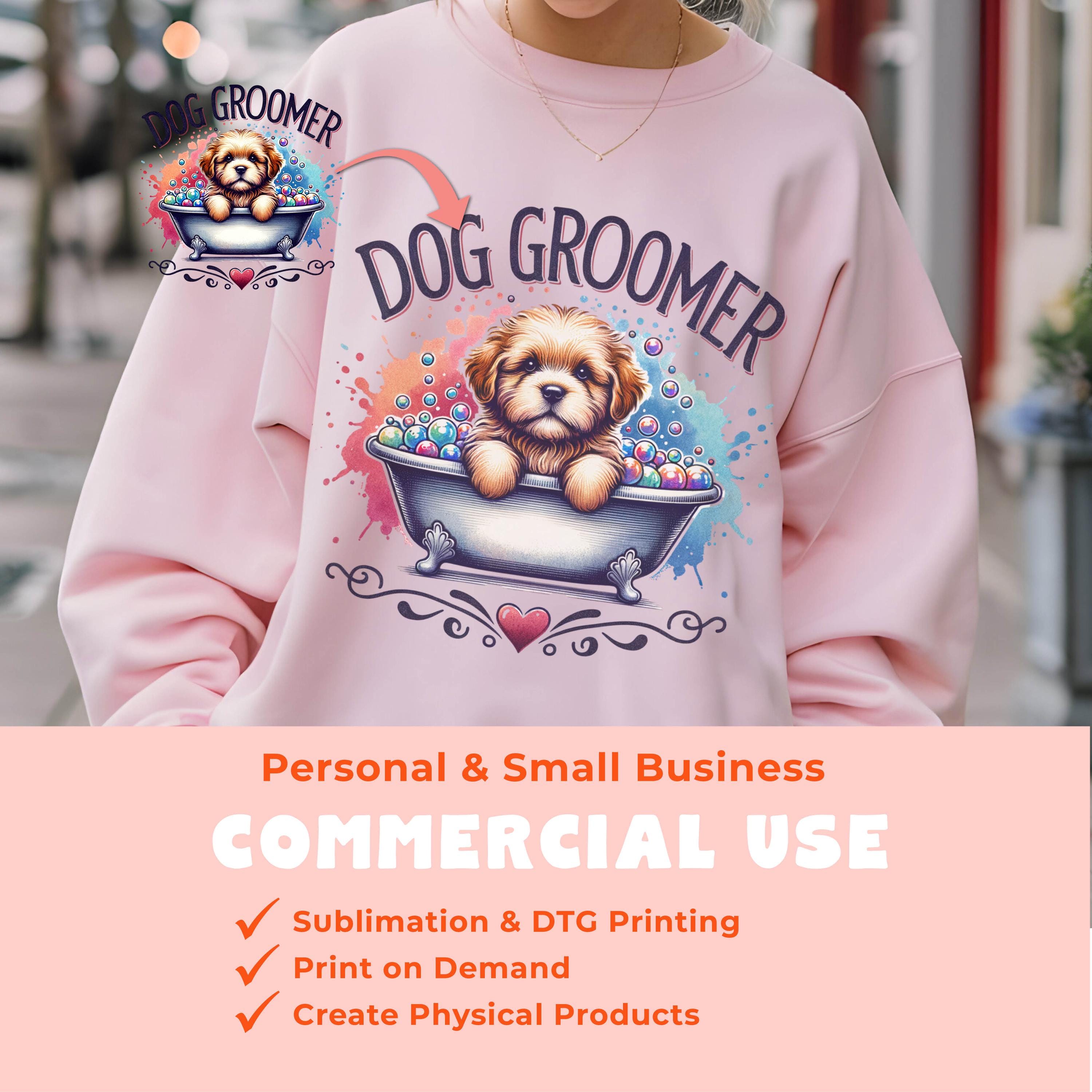 Dog Groomer PNG Pet Groomer Png Dog Lover Boujee Dog Shirt Sublimation ...