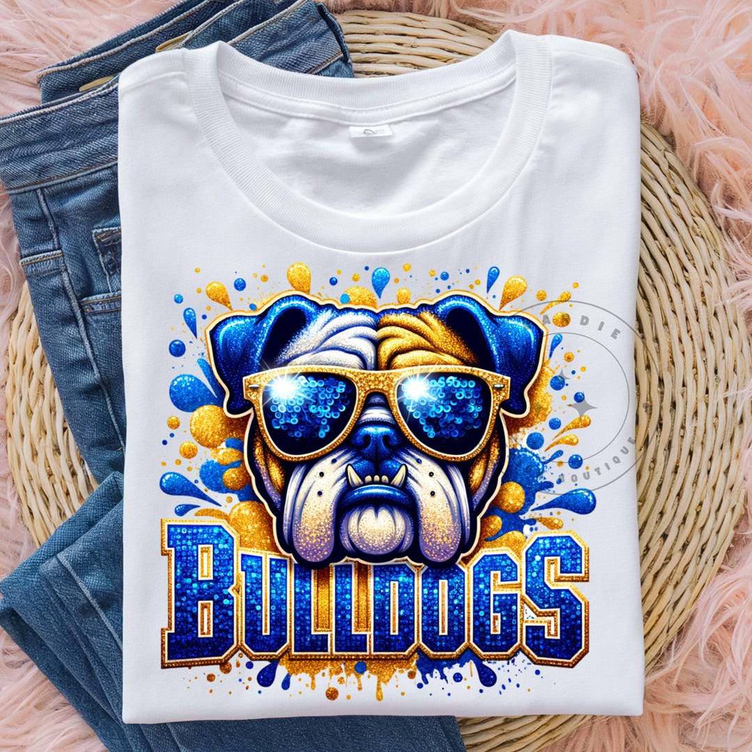 Bulldogs PNG Mascot Png Bulldogs Png Bling Glitter Bulldog School ...