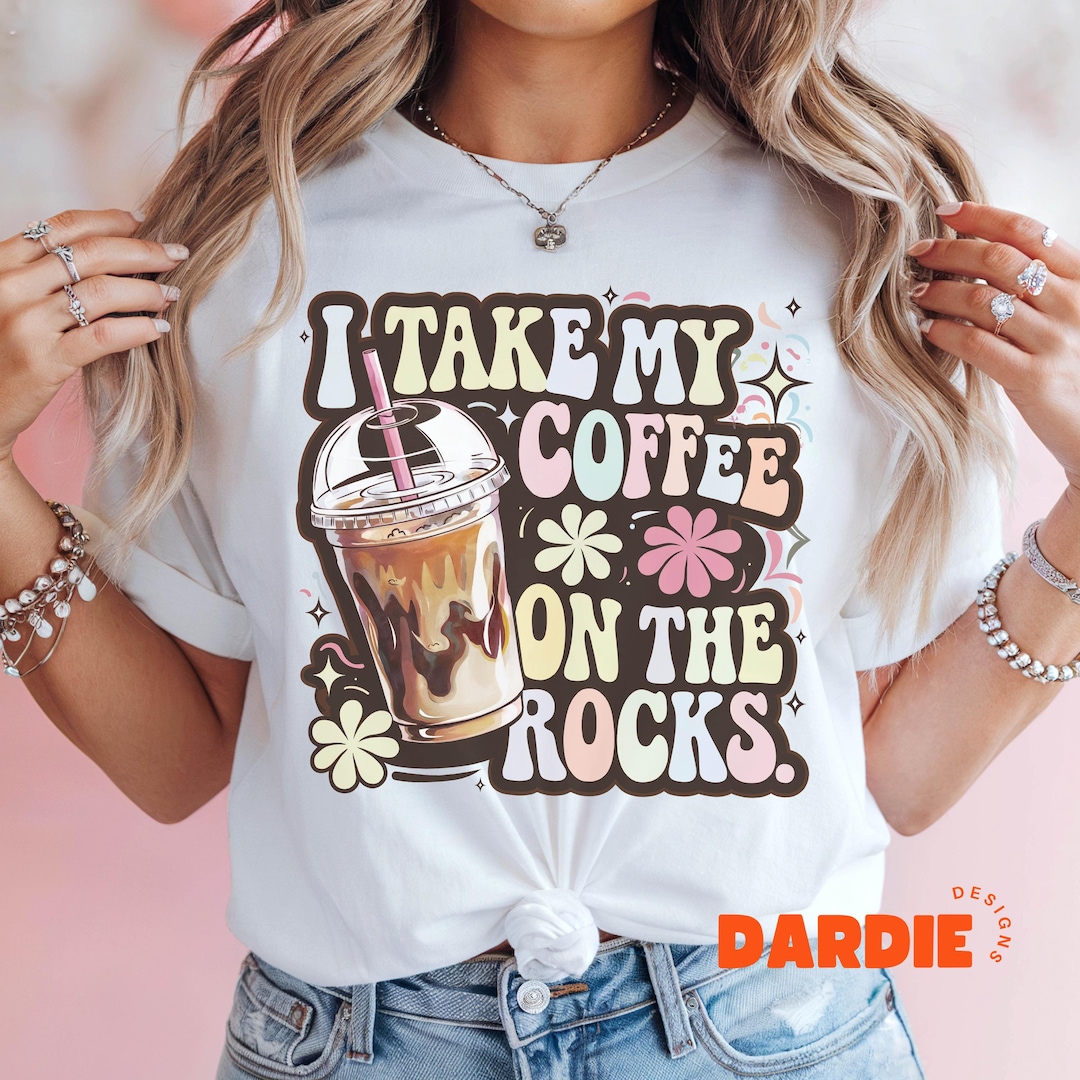 Funny Coffee Quote Png Iced Coffee Clipart Coffee Lover I Take My ...