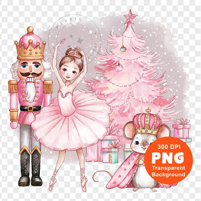 Nutcracker Png Nutcracker Ballet Mouse King Ballerina Clara Pink ...
