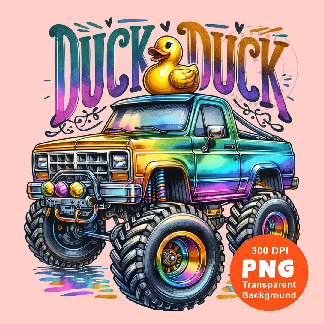 Duck Duck Truck PNG Offroading SUV Four Wheel Drive Rock Crawling ...