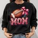 Fall Coquette Football Mom PNG Pink Cheetah Pink Bow Sports Mom ...